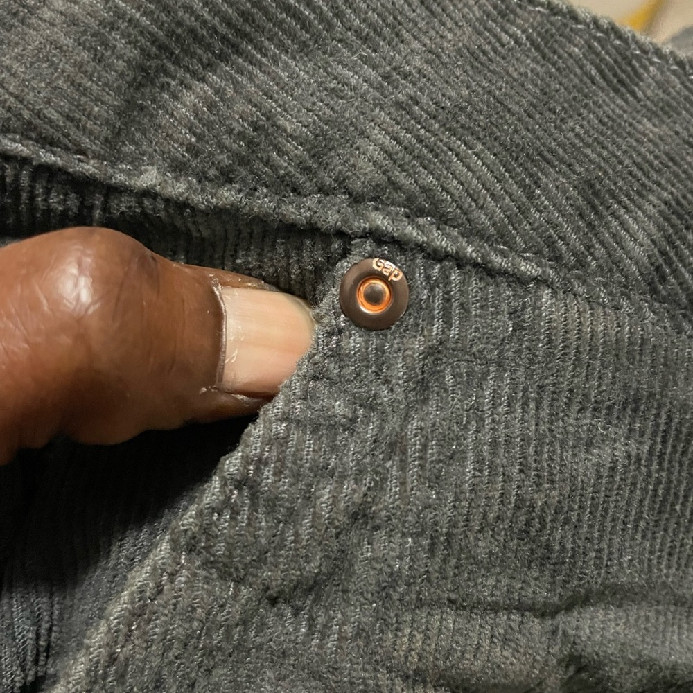 Vintage Gap 1969 Corduroy Mini Skirt - Gem